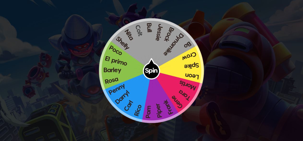 Brawl Stars Wheel | Spin the Best Random Brawler Picker