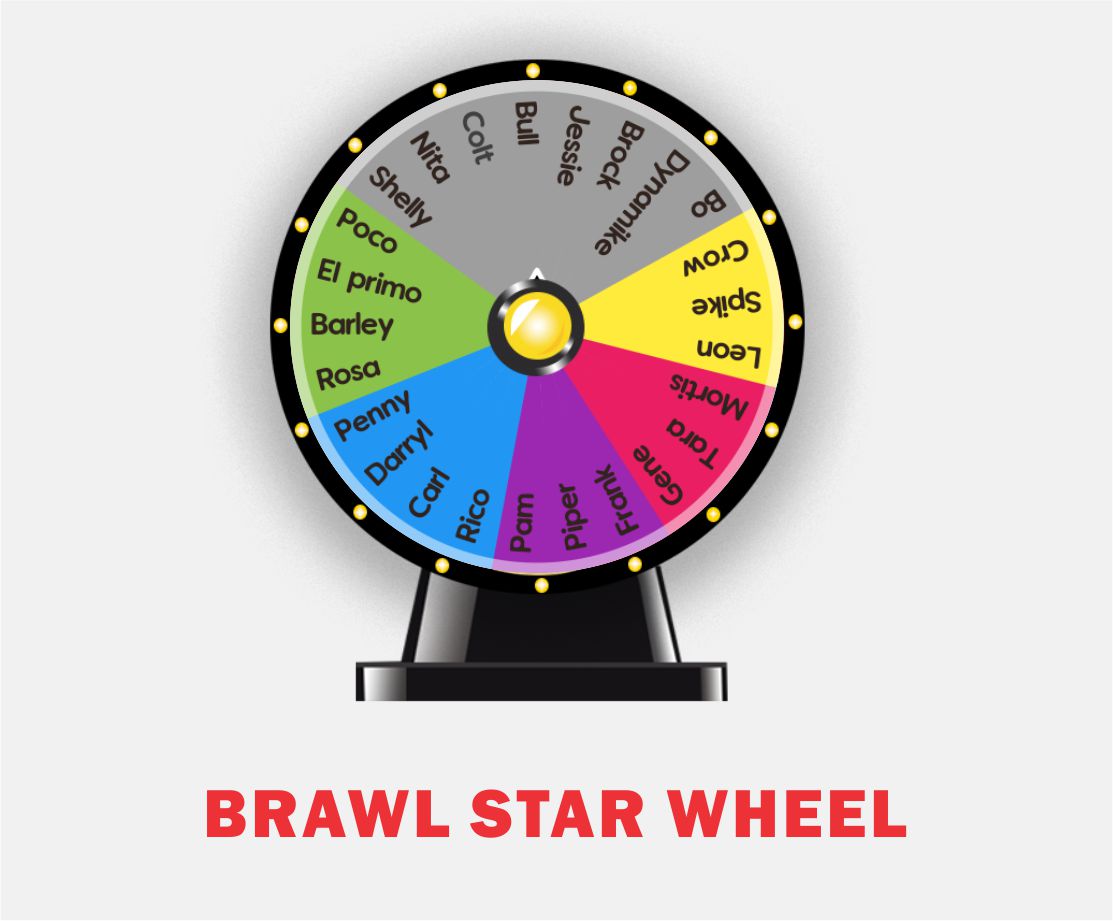 Brawl Stars Wheel | Spin the Best Random Brawler Picker
